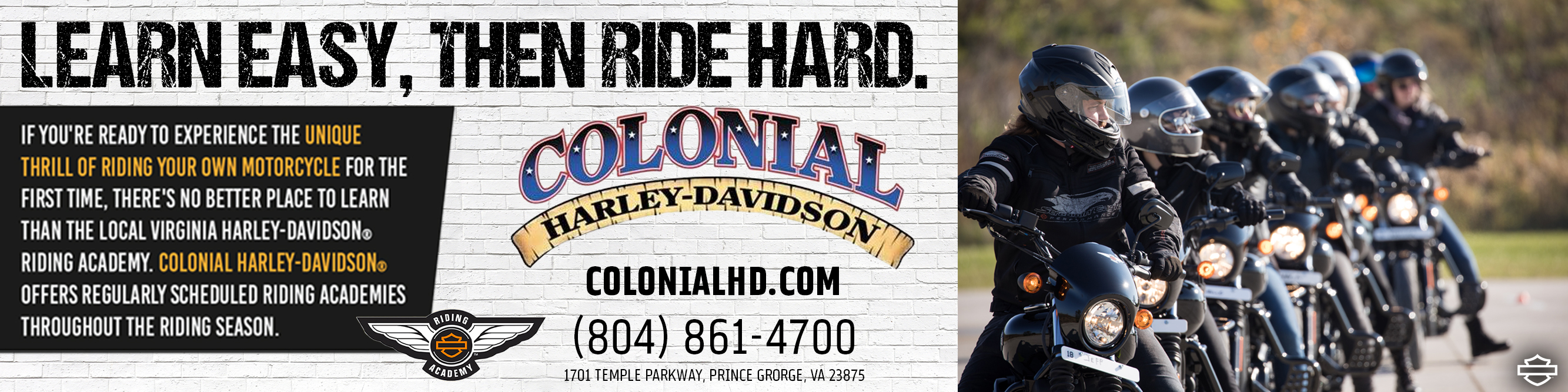 Colonial Harley-Davidson I Prince George, VA I Virginia's Premier ...